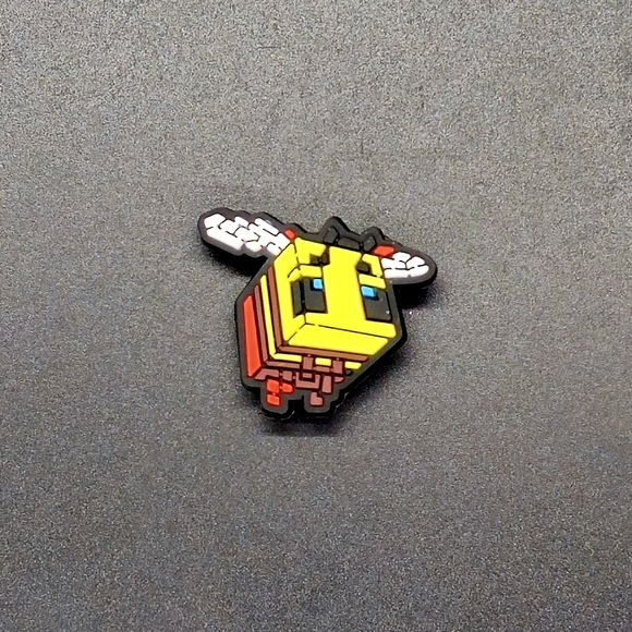 CROCS | Accessories | 55 Minecraft Bee Croc Charm | Poshmark